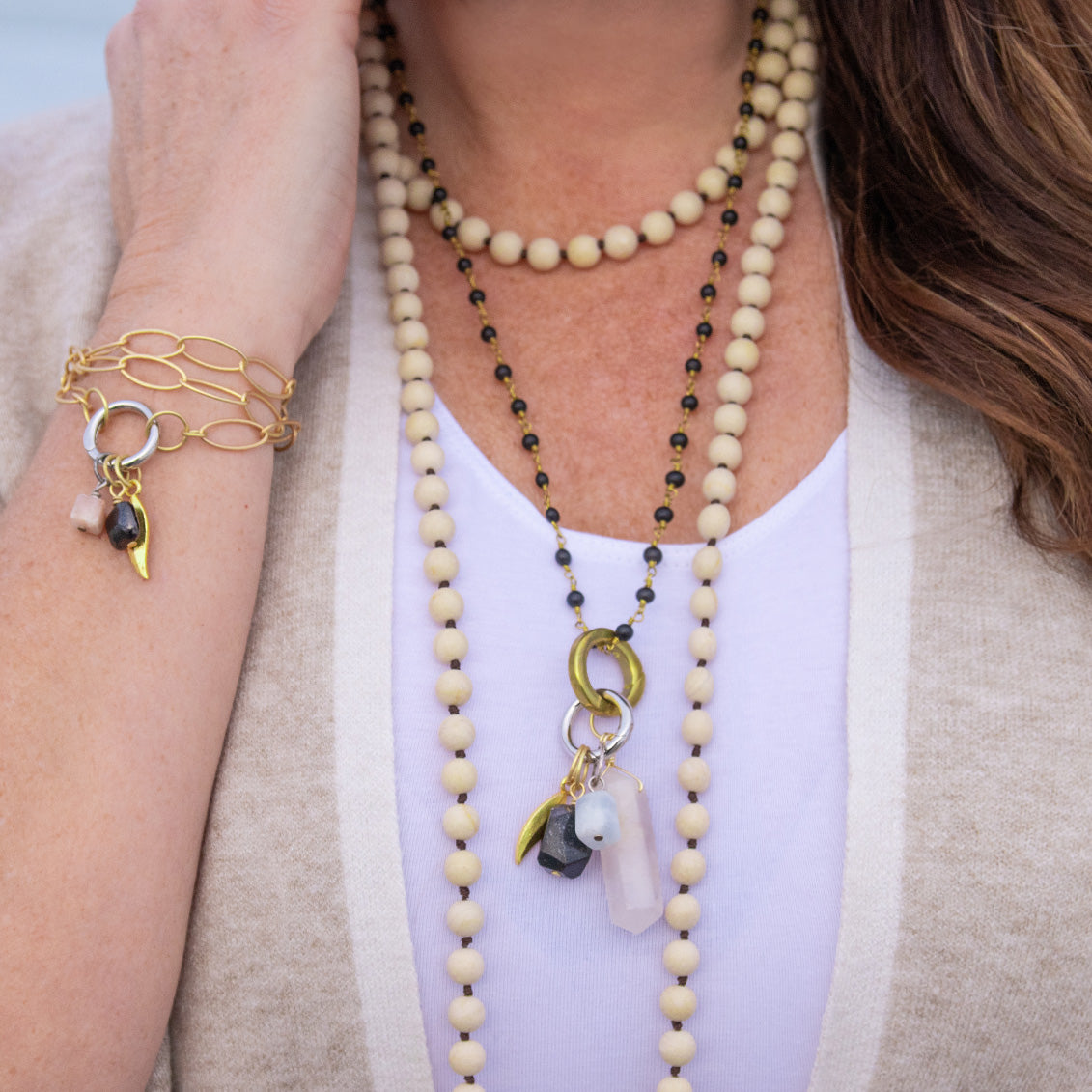 Gem Trio Collection – Vibe Jewelry Co